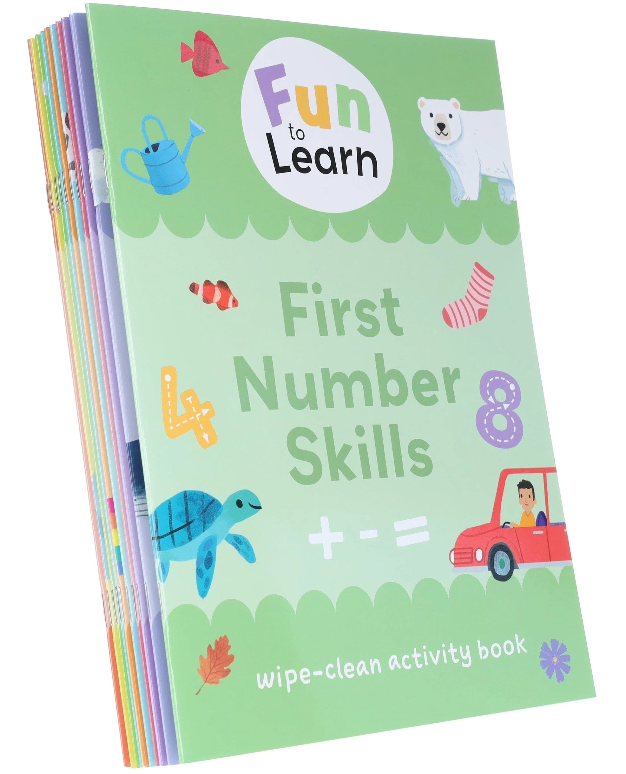 Wipe-Clean workbook Activity 10 Books Collection Set – Ages 3 ...